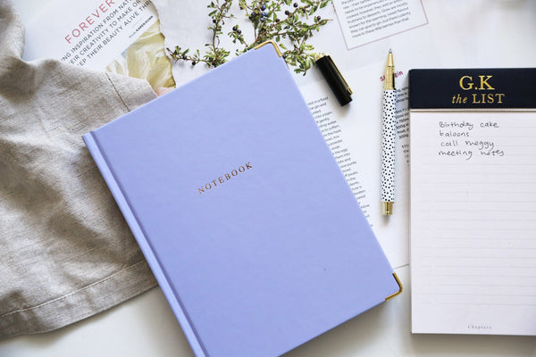 Notebook, Lilac - Chapters